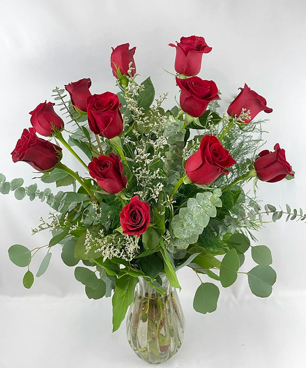 Red Roses | Wayne (NJ) Same-Day Rose Delivery | Bosland's Flower Shop