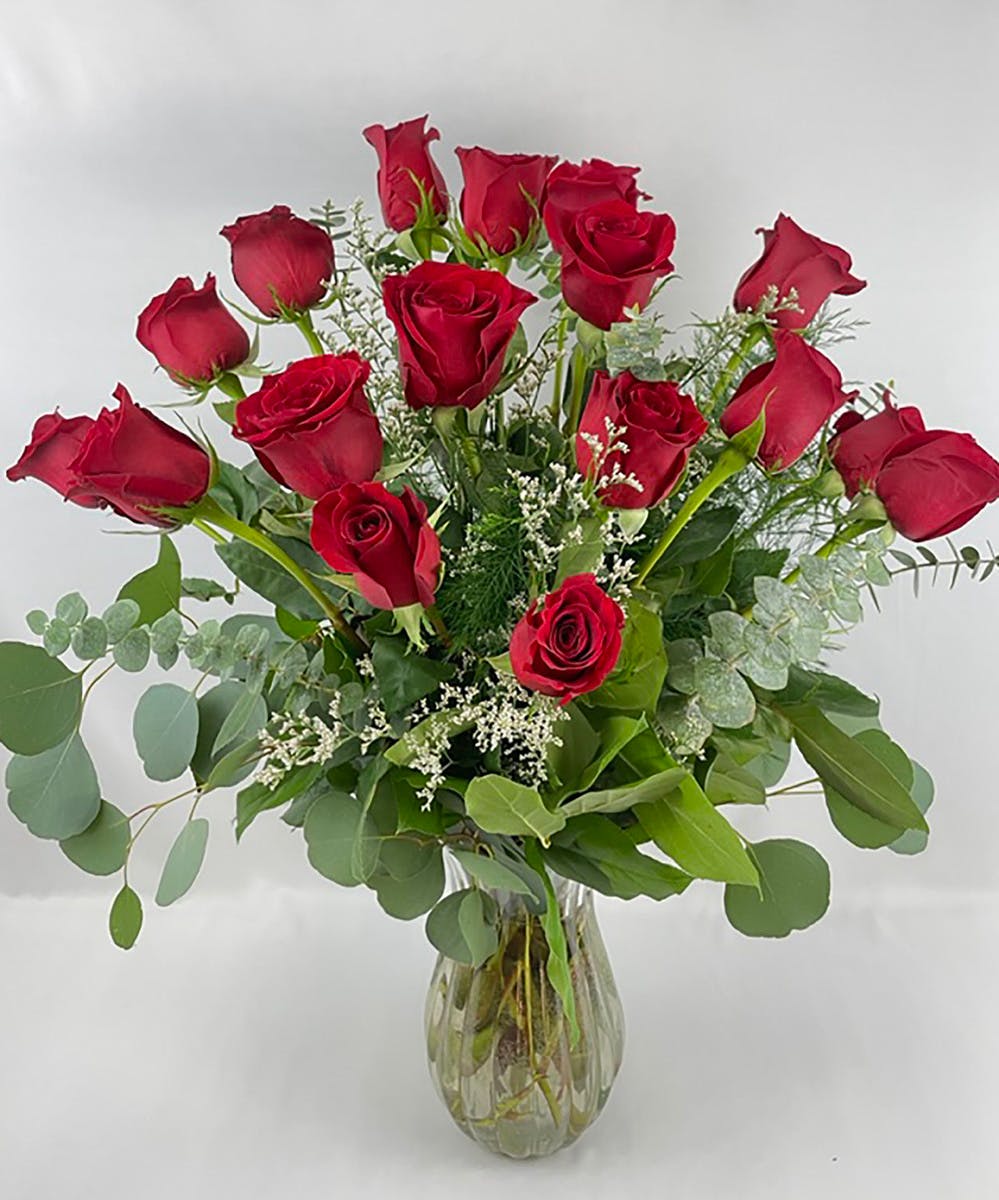Red Roses | Wayne (NJ) Same-Day Rose Delivery | Bosland's Flower Shop