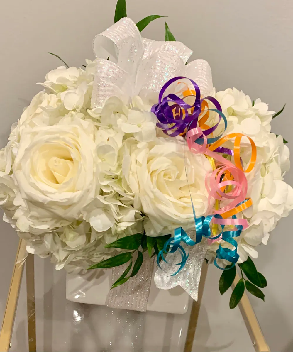 June Birthstone Arrangement | Wayne (NJ) Birthday Flowers Delivered ...